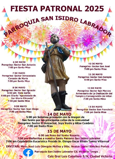 Ciudad Victoria se prepara para celebrar la Fiesta Patronal de San ...